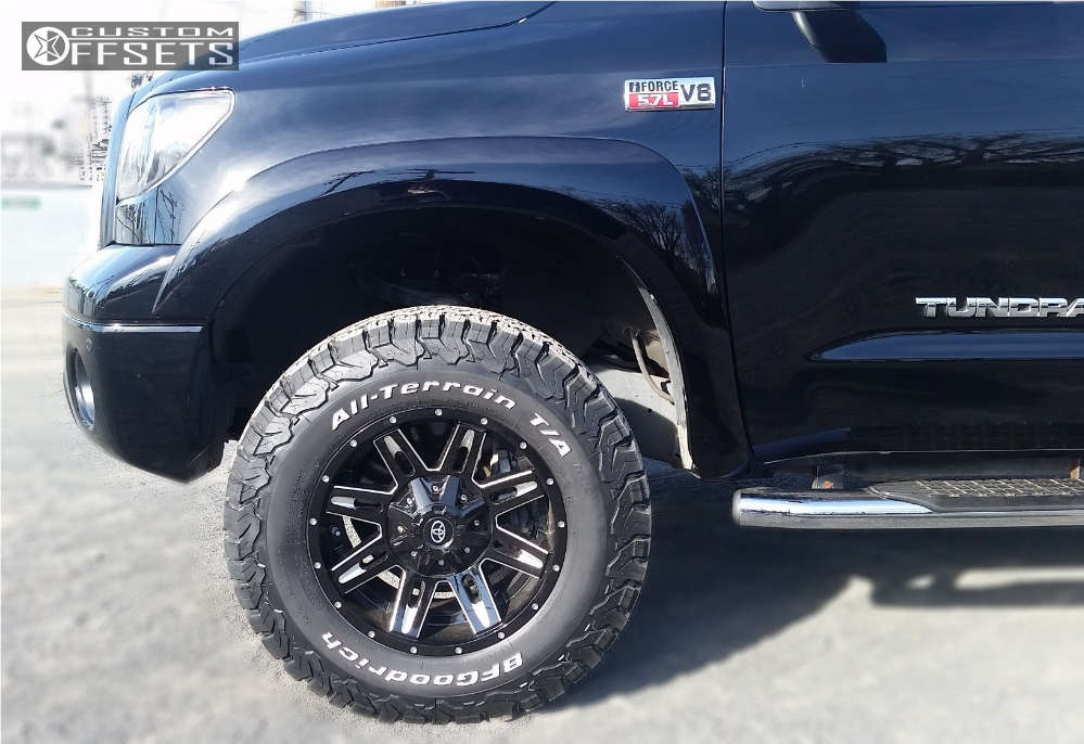 2013 Toyota Tundra with 18x9 -12 K2 Offroad Dome and 275/70R18 ...