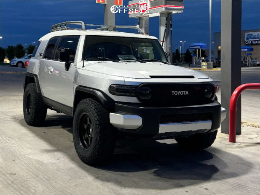 2007 Toyota FJ Cruiser with 17x8.5 -12 MST Time Attack and 275/70R17 Falken Wildpeak At4w and ...