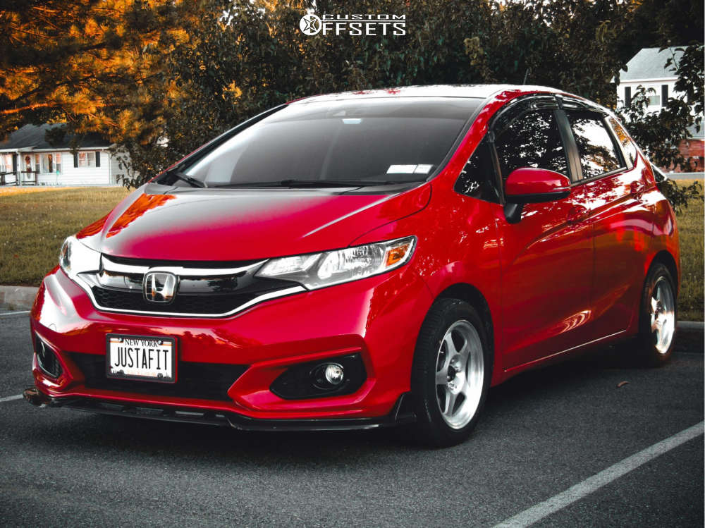2018 Honda Fit with 15x7 35 Vors Sp1 and 195/50R15 Falken Ziex Ze960 A/s and Coilovers | Custom ...