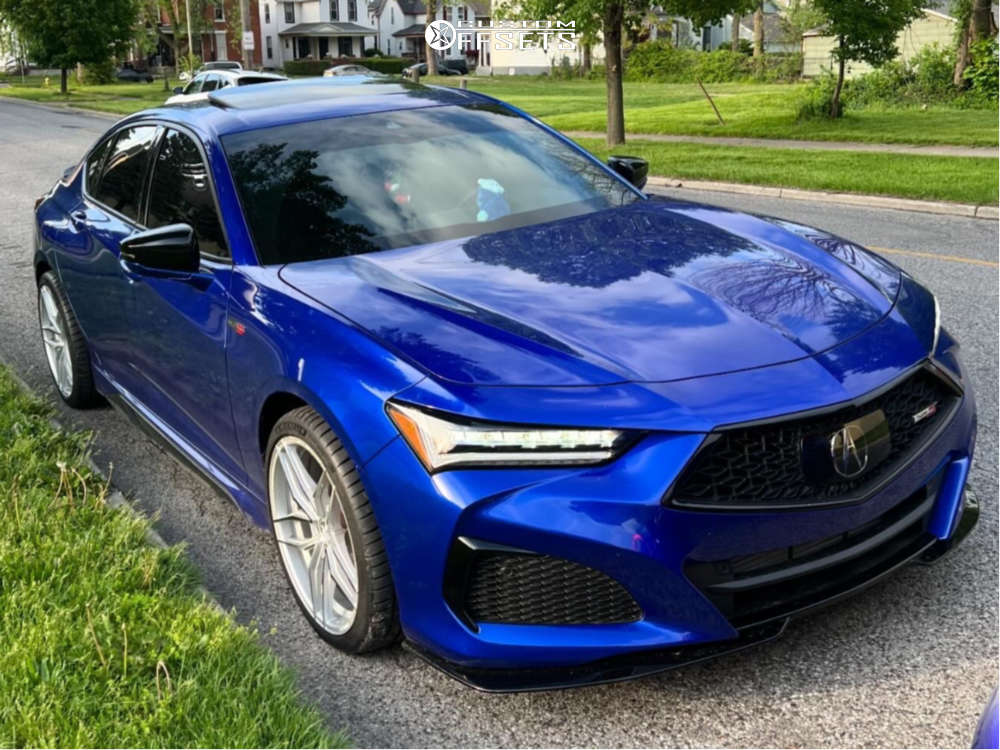 2023 Acura TLX with 20x9 20 Ferrada F8-fr5 and 255/35R20 Michelin Pilot ...