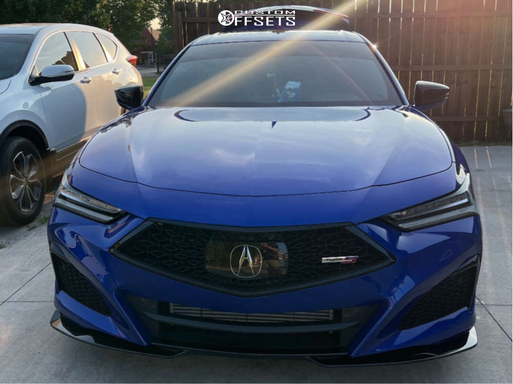 2023 Acura TLX with 20x9 20 Ferrada F8-fr5 and 255/35R20 Michelin Pilot ...