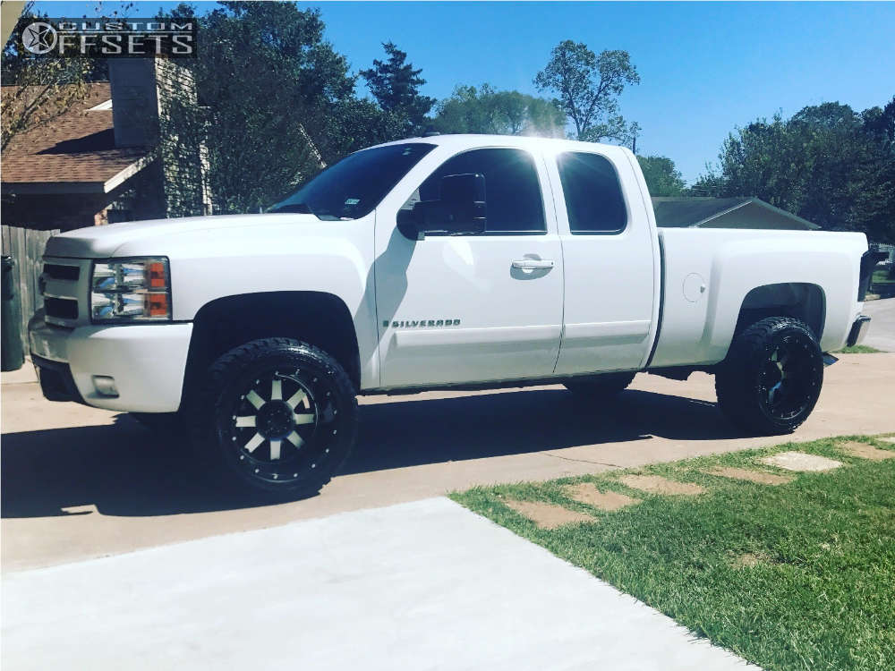 2008 Chevrolet Silverado 1500 with 20x12 -44 Gear Off-Road Big Block ...