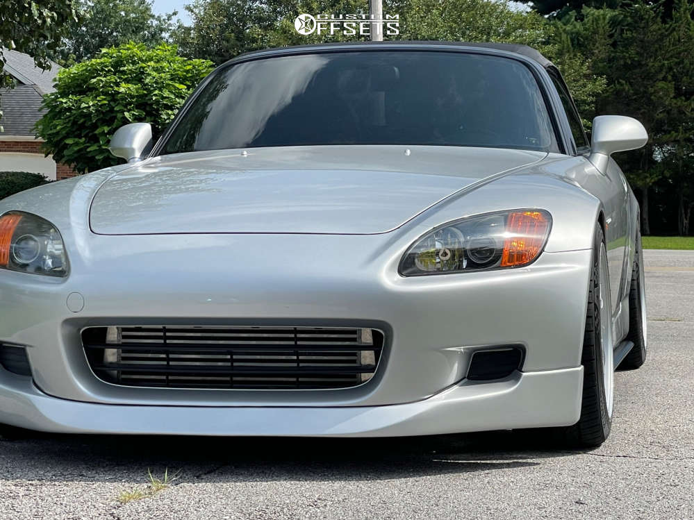 2002 Honda S2000 with 17x9 48 Enkei Pf01 and 245/40R17 Kumho Ecsta Ps31 ...