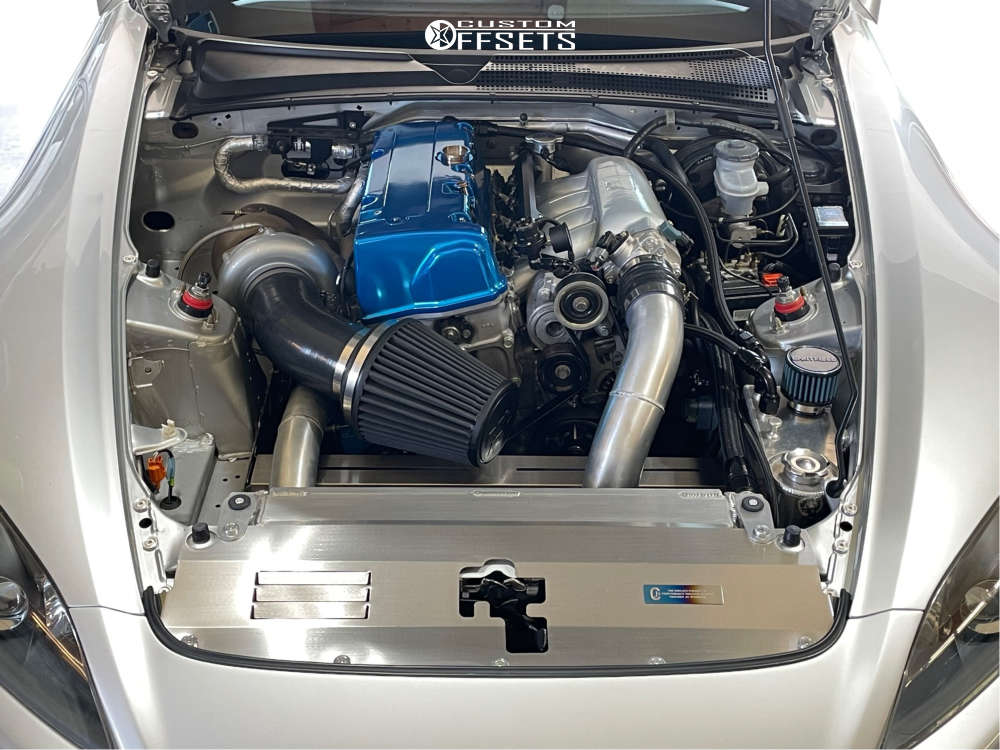 2002 Honda S2000 with 17x9 48 Enkei Pf01 and 245/40R17 Kumho Ecsta Ps31 ...