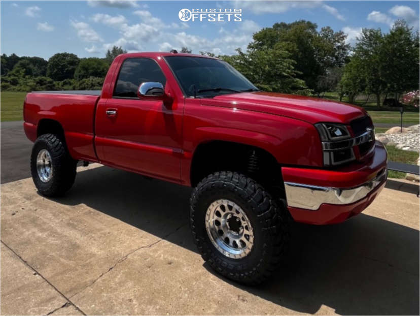 2004 Chevrolet Silverado 1500 with 17x9 -12 Method Mr315 and 35/12.5R17 ...