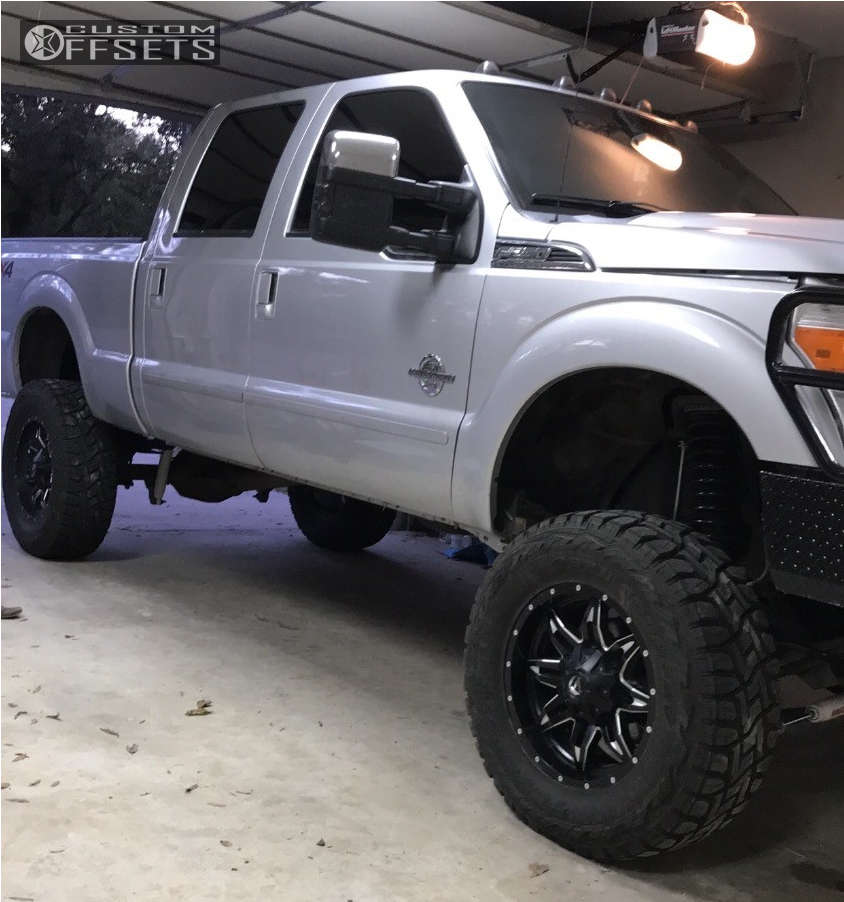 2012 Ford F-250 with 20x9 20 Fuel Lethal and 37/12.5R20 Toyo Tires Open ...