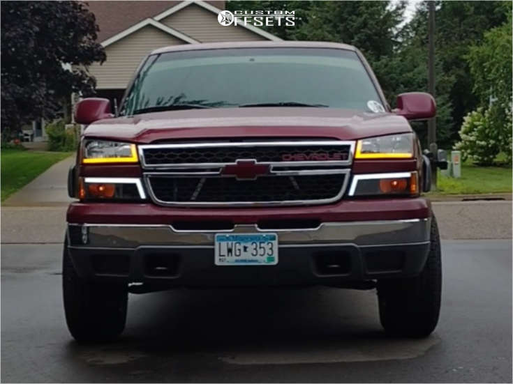 2004 Chevrolet Silverado 1500 with 16x10 -38 Alloy Ion Style 171 and ...