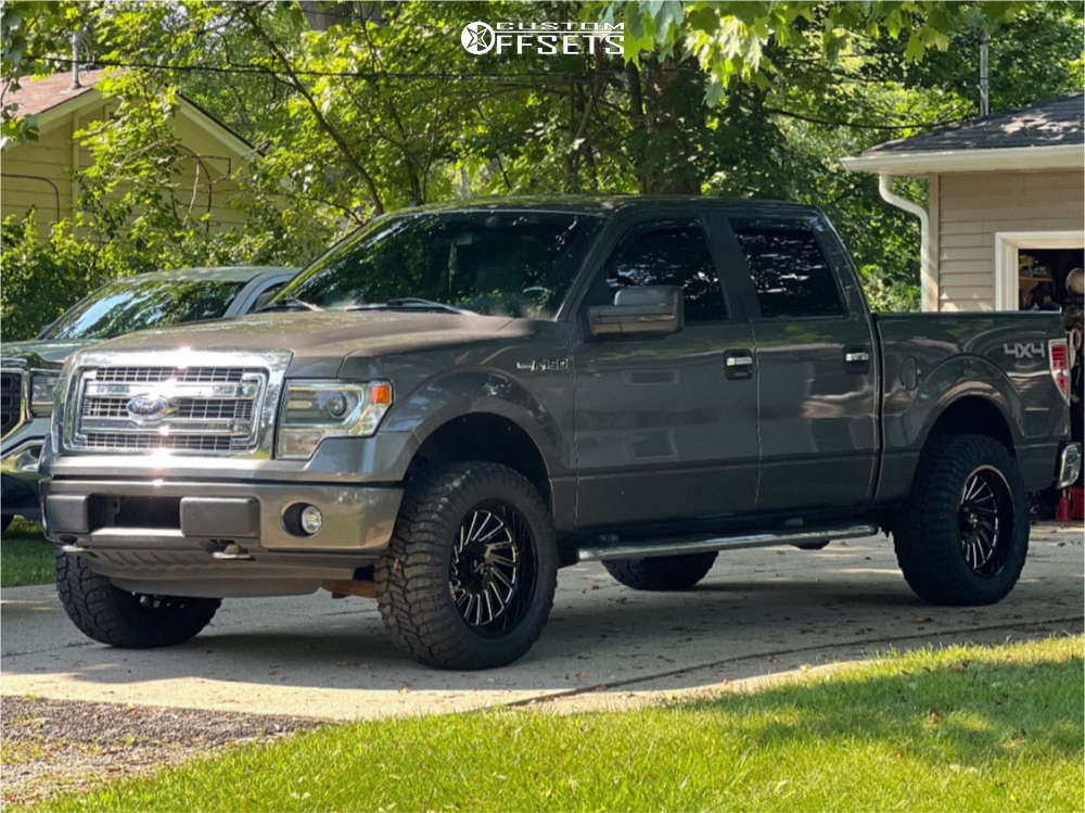 2014 Ford F-150 with 20x10 -25 ARKON OFF-ROAD Caesar and 33/12.5R20 ...