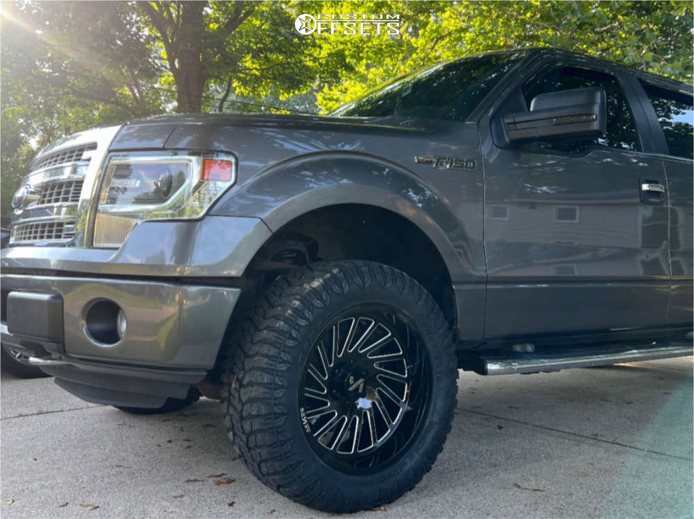 2014 Ford F-150 with 20x10 -25 ARKON OFF-ROAD Caesar and 33/12.5R20 ...