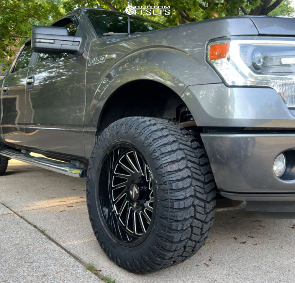 2014 Ford F-150 with 20x10 -25 ARKON OFF-ROAD Caesar and 33/12.5R20 ...
