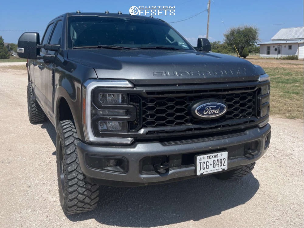 2023 Ford F-350 Super Duty with 20x12 -51 Vision Rocker and 35/12.5R20 ...