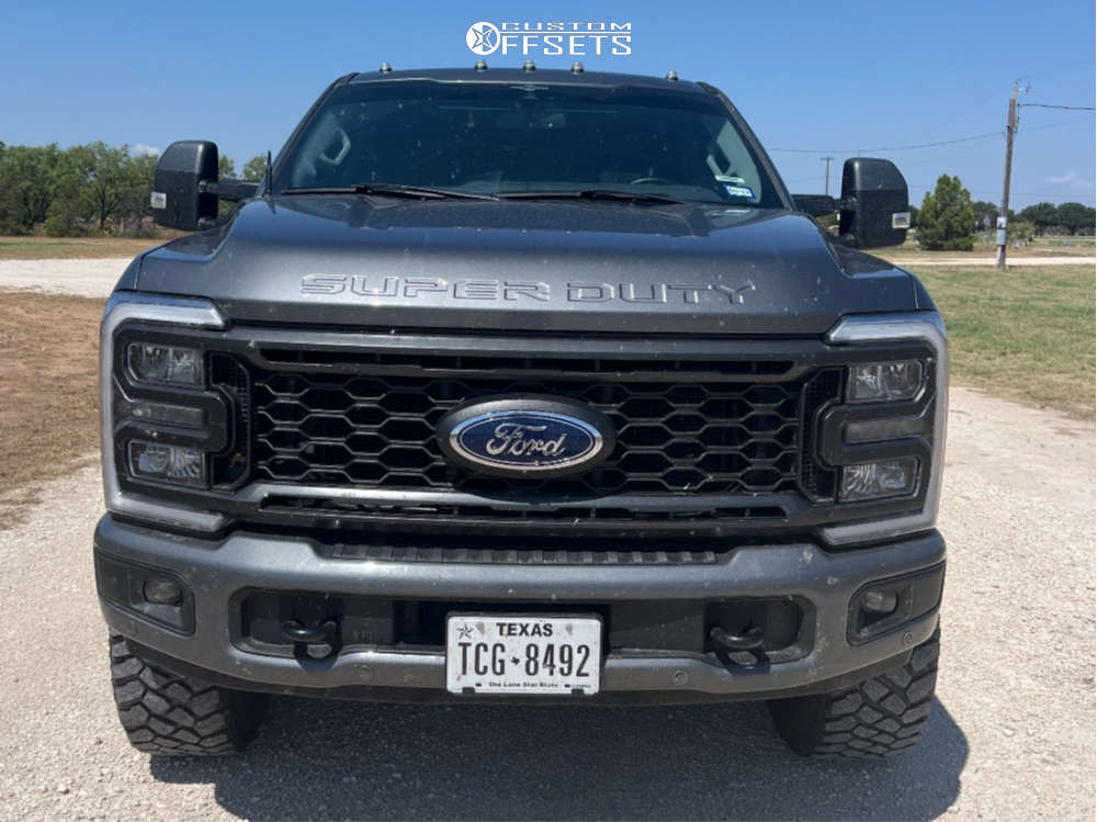 2023 Ford F-350 Super Duty with 20x12 -51 Vision Rocker and 35/12.5R20 ...