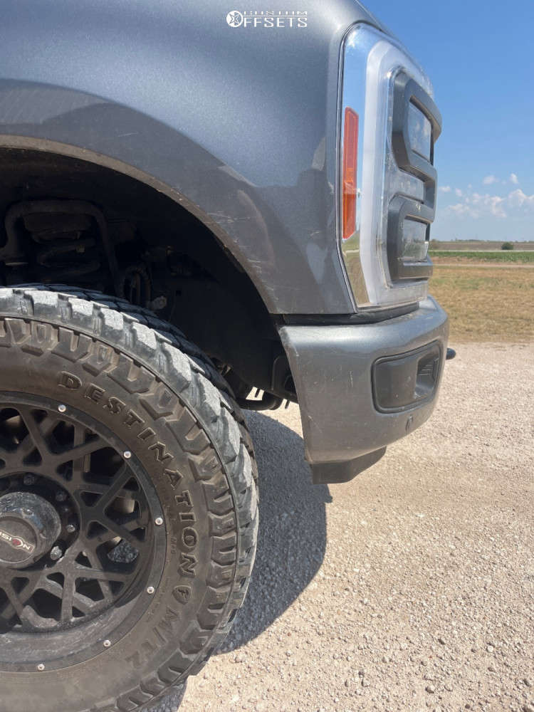 2023 Ford F-350 Super Duty with 20x12 -51 Vision Rocker and 35/12.5R20 ...