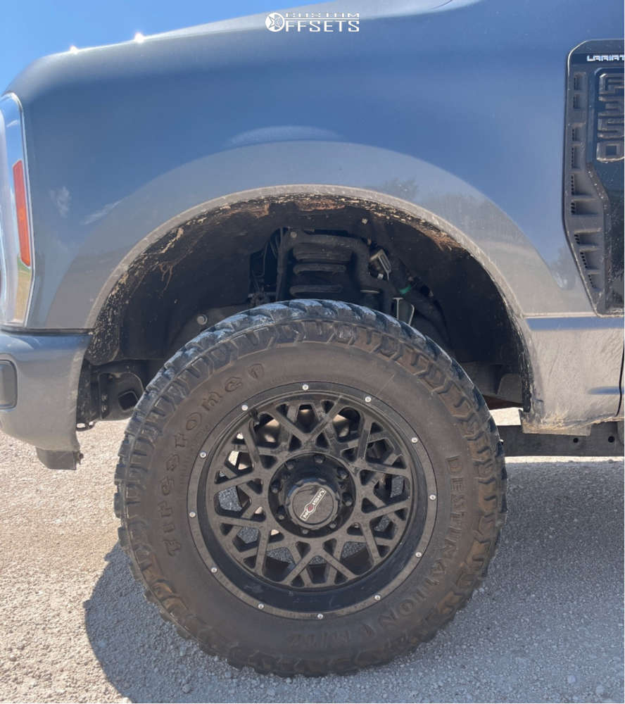 2023 Ford F-350 Super Duty with 20x12 -51 Vision Rocker and 35/12.5R20 ...