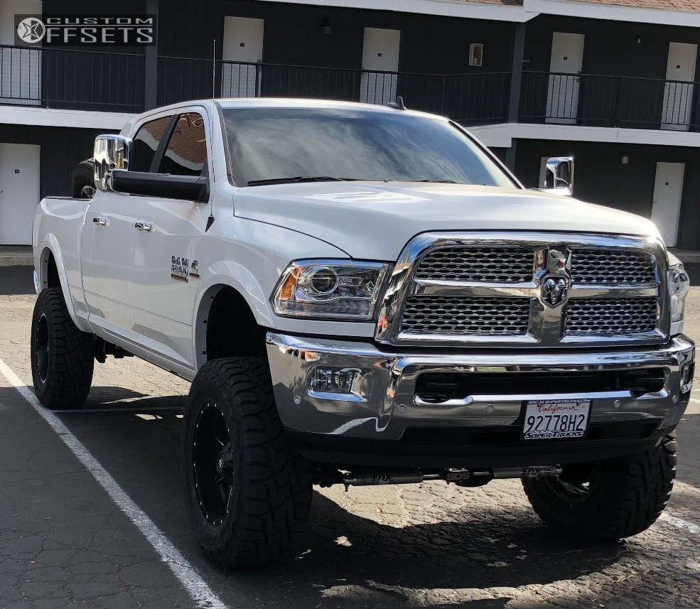 2018 Ram 2500 with 20x10 -12 Fuel Maverick and 37/13.5R20 Toyo Tires ...