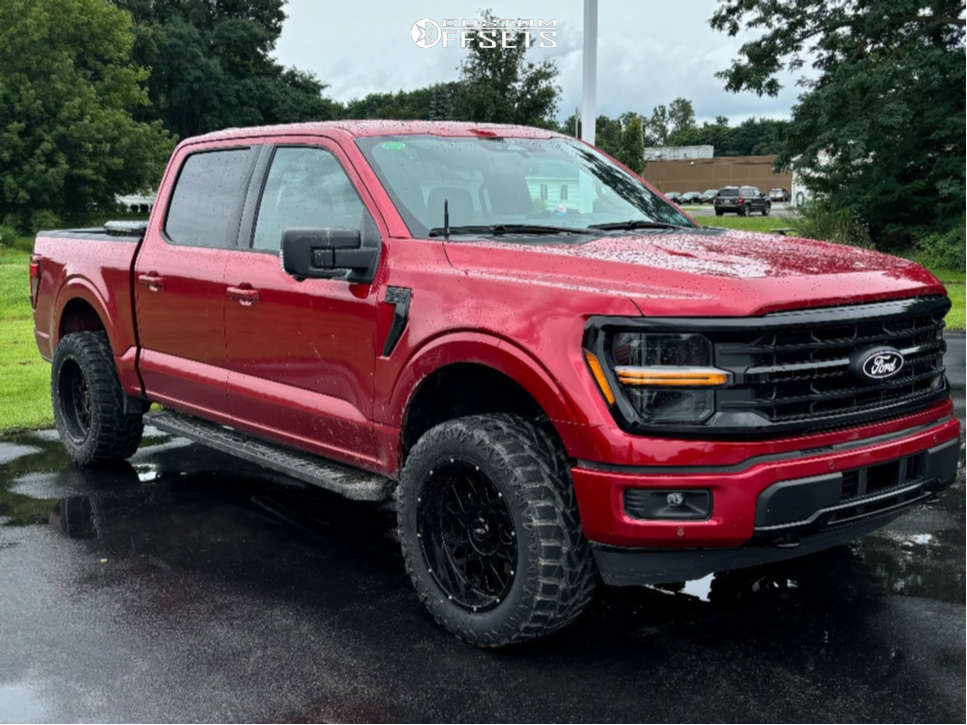 2024 Ford F-150 with 20x10 -25 Vision Rocker and 33/12.5R20 Versatyre ...