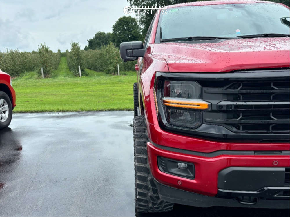 2024 Ford F-150 with 20x10 -25 Vision Rocker and 33/12.5R20 Versatyre ...