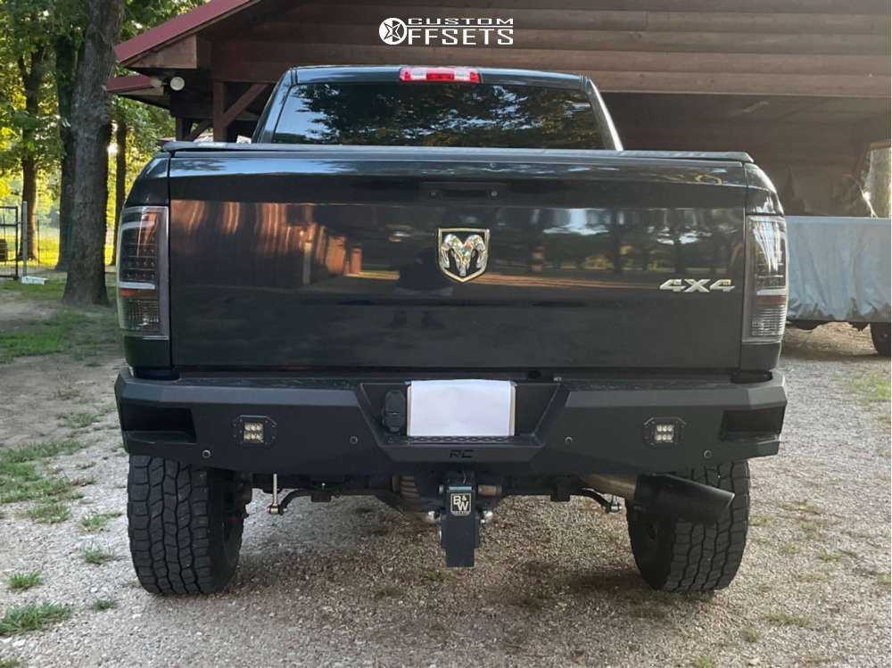 2015 Ram 2500 with 20x10 -19 Fuel Rampage and 285/60R20 Cooper ...