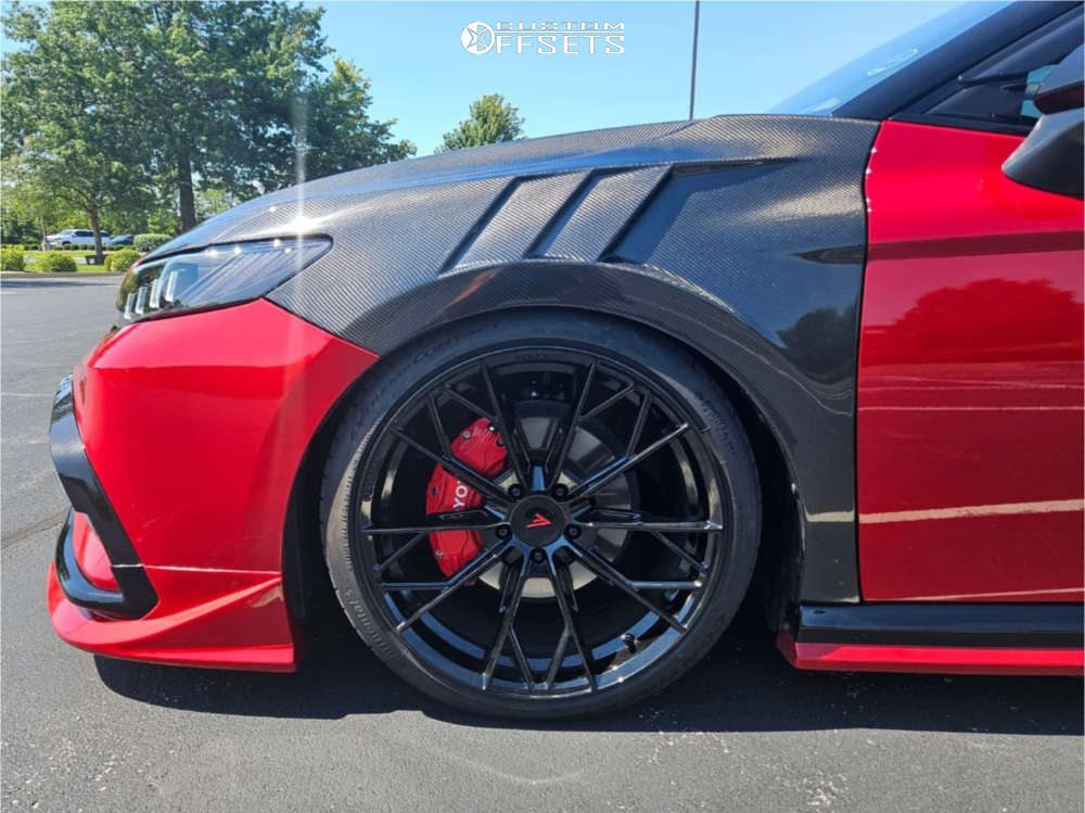 2024 Toyota Camry with 20x9 35 Ferrada F8-fr11 and 245/35R20 ...