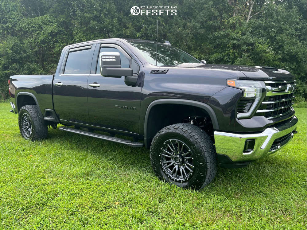 2024 Chevrolet Silverado 2500 HD with 20x9 1 Fuel Rebel 8 and 35/12 ...