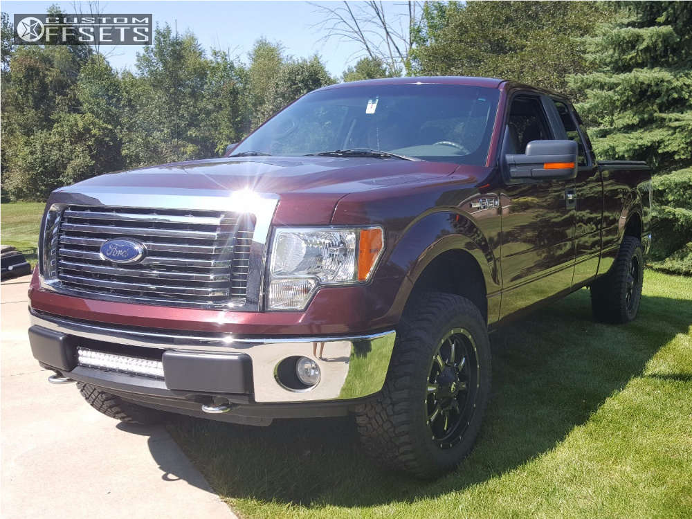 2010 Ford F-150 with 20x9 14 Fuel Krank and 305/55R20 Atturo Trail ...