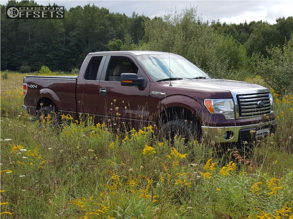 2010 Ford F-150 with 20x9 14 Fuel Krank and 305/55R20 Atturo Trail ...