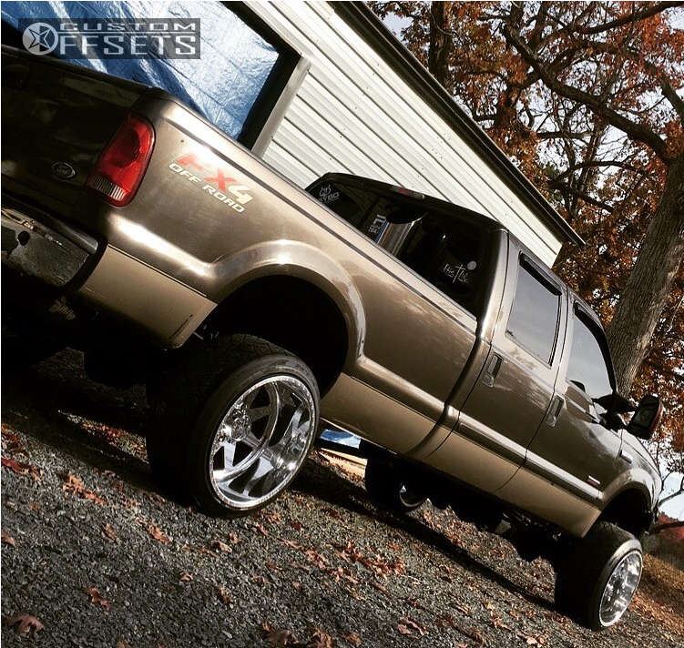 2006 Ford F-350 Super Duty with 22x10 -25 American Force Decoy SS and ...