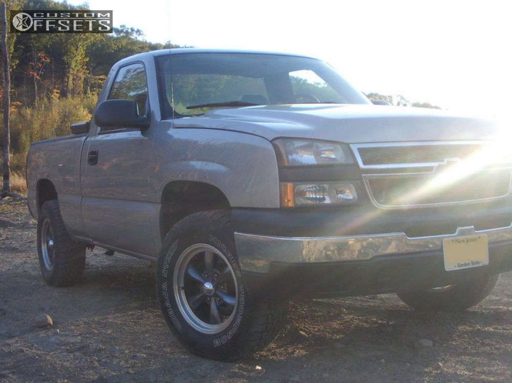 2006 Chevrolet Silverado 1500 with 17x8 0 Vision Legend 6 and 265/70R17 ...