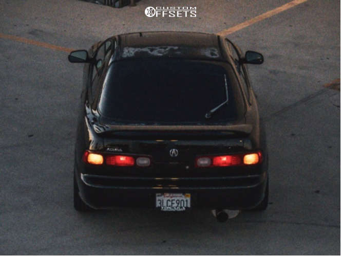 1995 Acura Integra with 15x7.5 35 Konig Hypergram and 205/50R15 ...