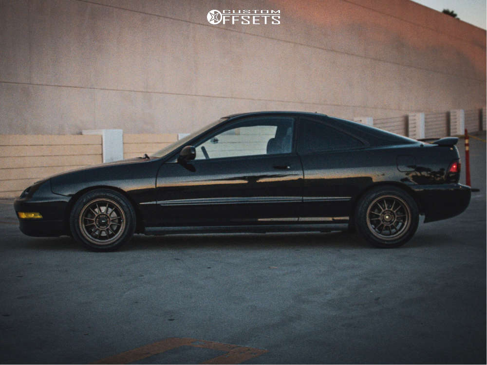 1995 Acura Integra with 15x7.5 35 Konig Hypergram and 205/50R15 ...