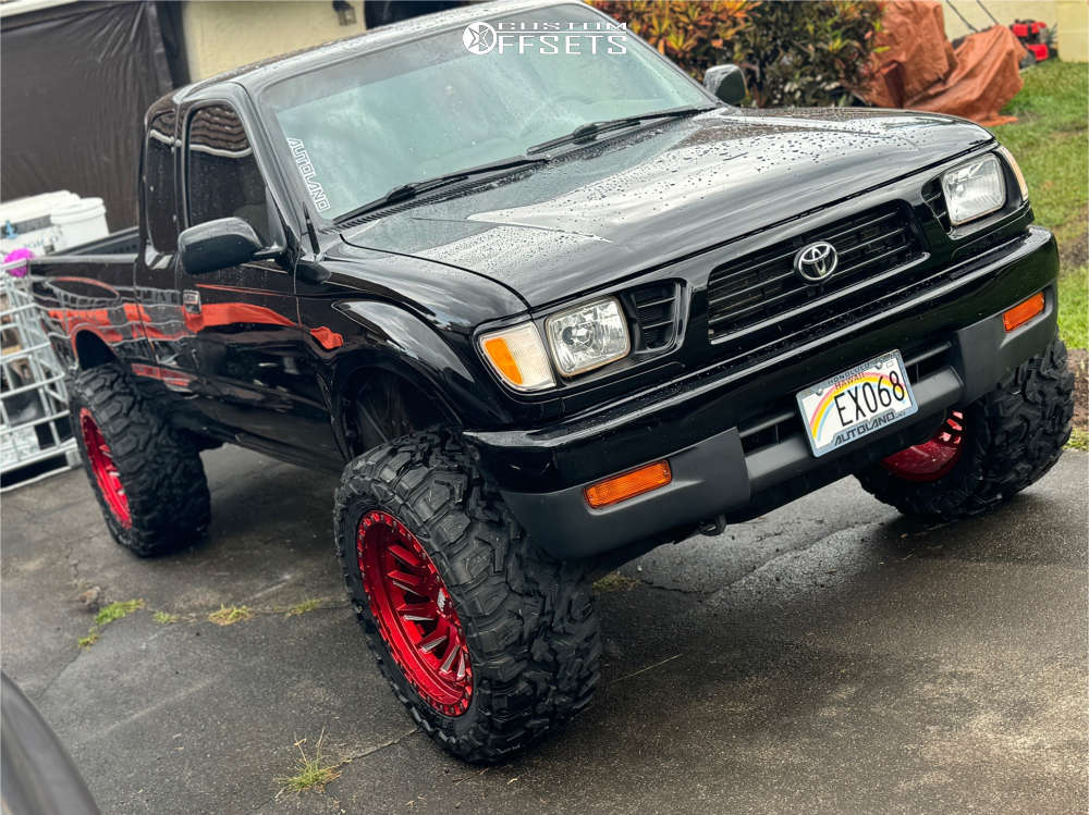 1995 Toyota Tacoma with 20x10 -18 ATW Culebra and 33/12.5R20 Radar ...