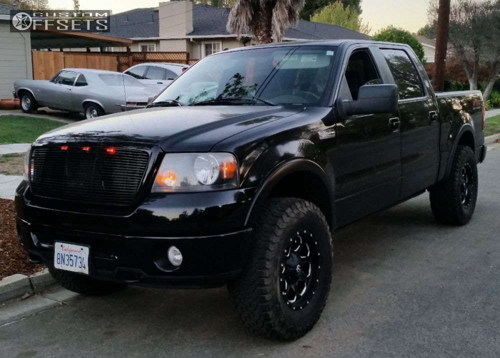 2008 Ford F-150 with 18x9 14 Fuel Boost and 35/12.5R18 BFGoodrich All ...