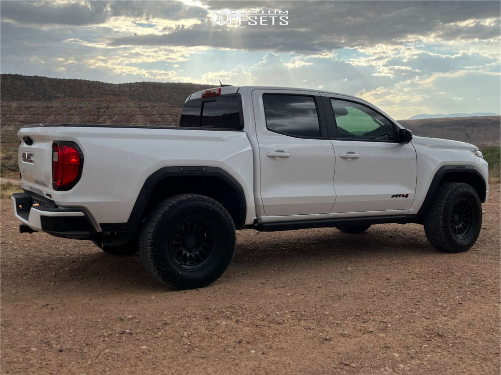 2024 GMC Canyon with 17x8.5 0 RRW Rr7-s Flow Form and 275/70R17 Falken ...