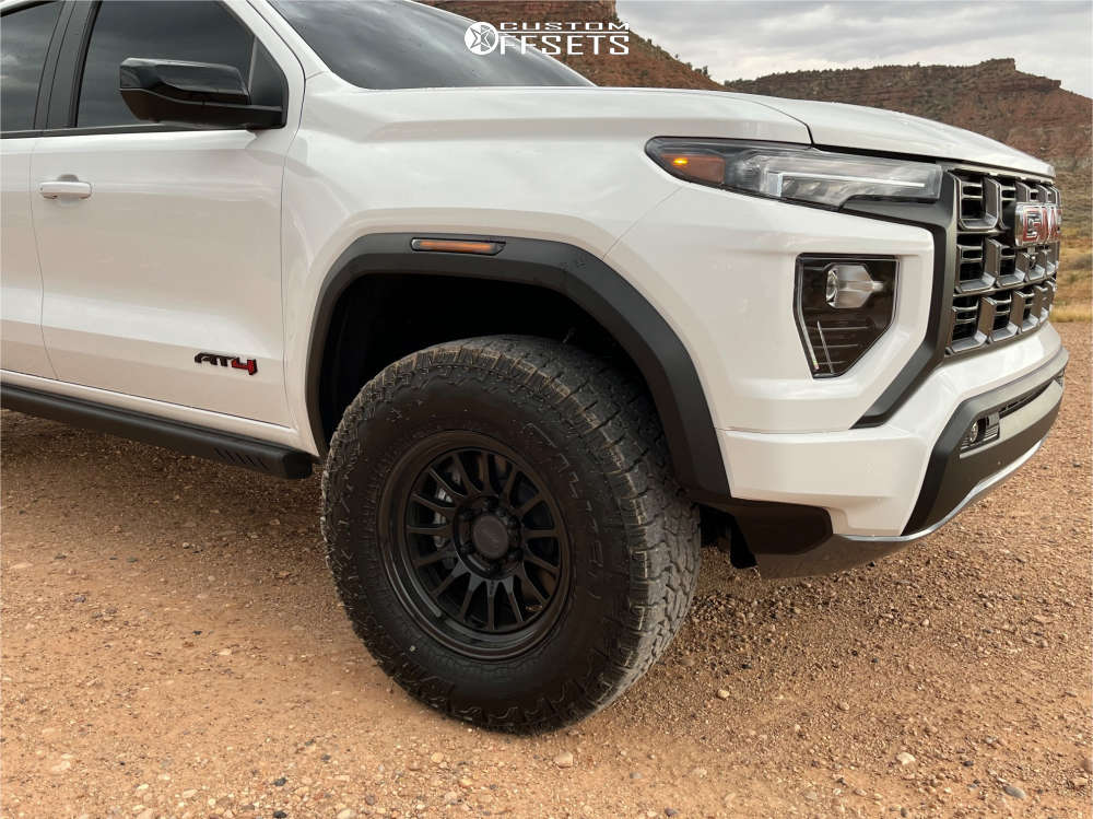 2024 GMC Canyon with 17x8.5 0 RRW Rr7-s Flow Form and 275/70R17 Falken ...