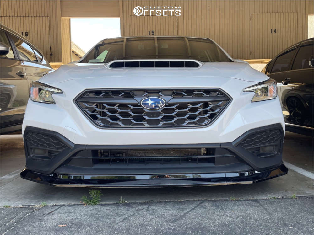 2023 Subaru WRX with 18x9.5 38 Enkei Ts-5 and 245/40R18 Summit Ultramax ...