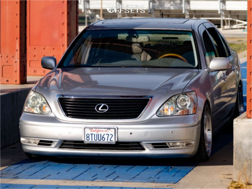 2005 Lexus LS430 with 19x9 20 ESR Cr5 and 235/35R19 Lexani Lx-twenty ...