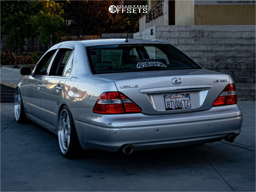 2005 Lexus LS430 with 19x9 20 ESR Cr5 and 235/35R19 Lexani Lx-twenty ...