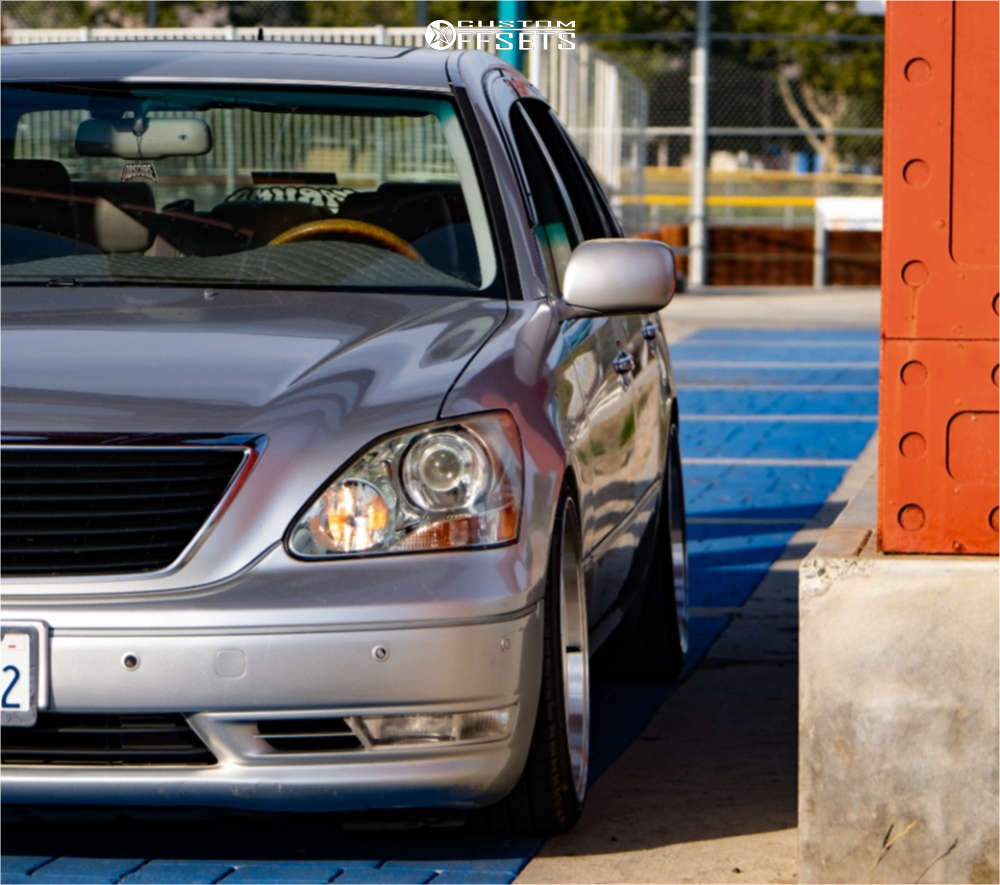 2005 Lexus LS430 with 19x9 20 ESR Cr5 and 235/35R19 Lexani Lx-twenty ...