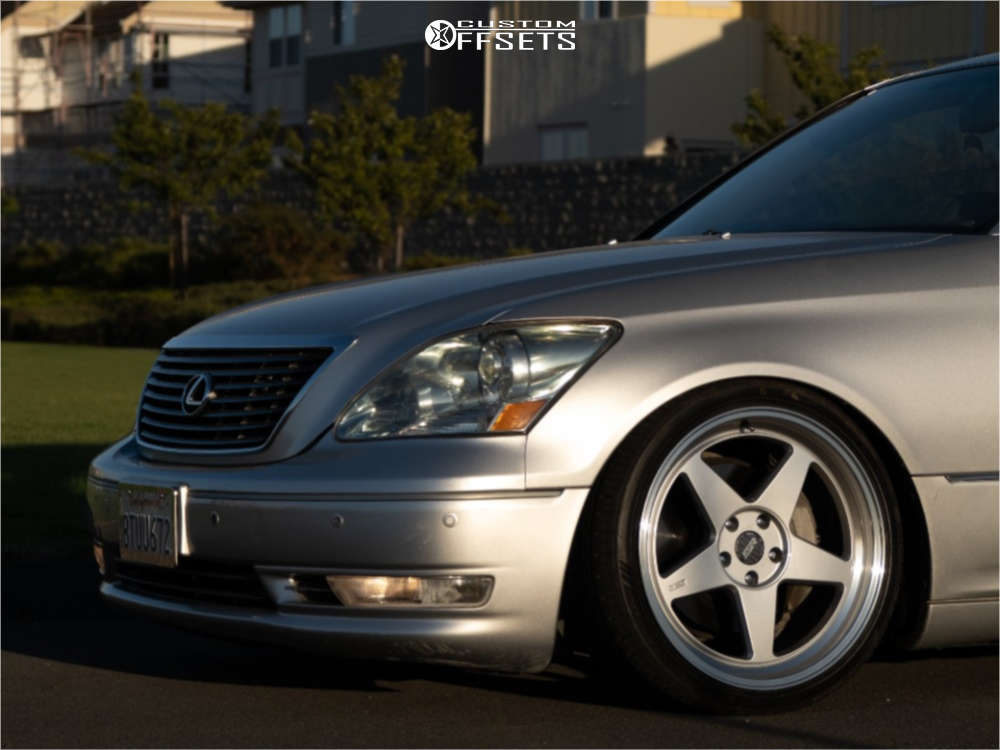 2005 Lexus LS430 with 19x9 20 ESR Cr5 and 235/35R19 Lexani Lx-twenty ...