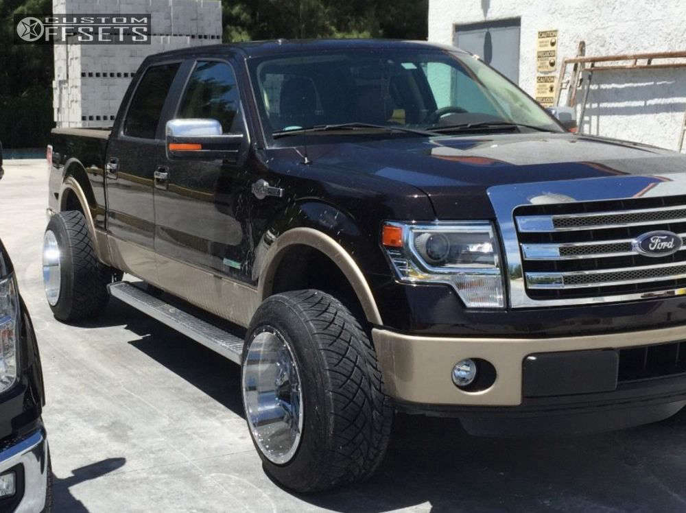 2014 Ford F-150 with 20x14 -76 Fuel Maverick and 305/50R20 Nitto NT420V ...