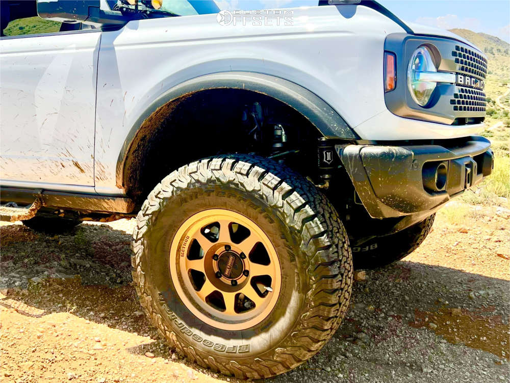2023 Ford Bronco with 17x8.5 0 Method Mr701 and 35/12.5R17 BFGoodrich ...
