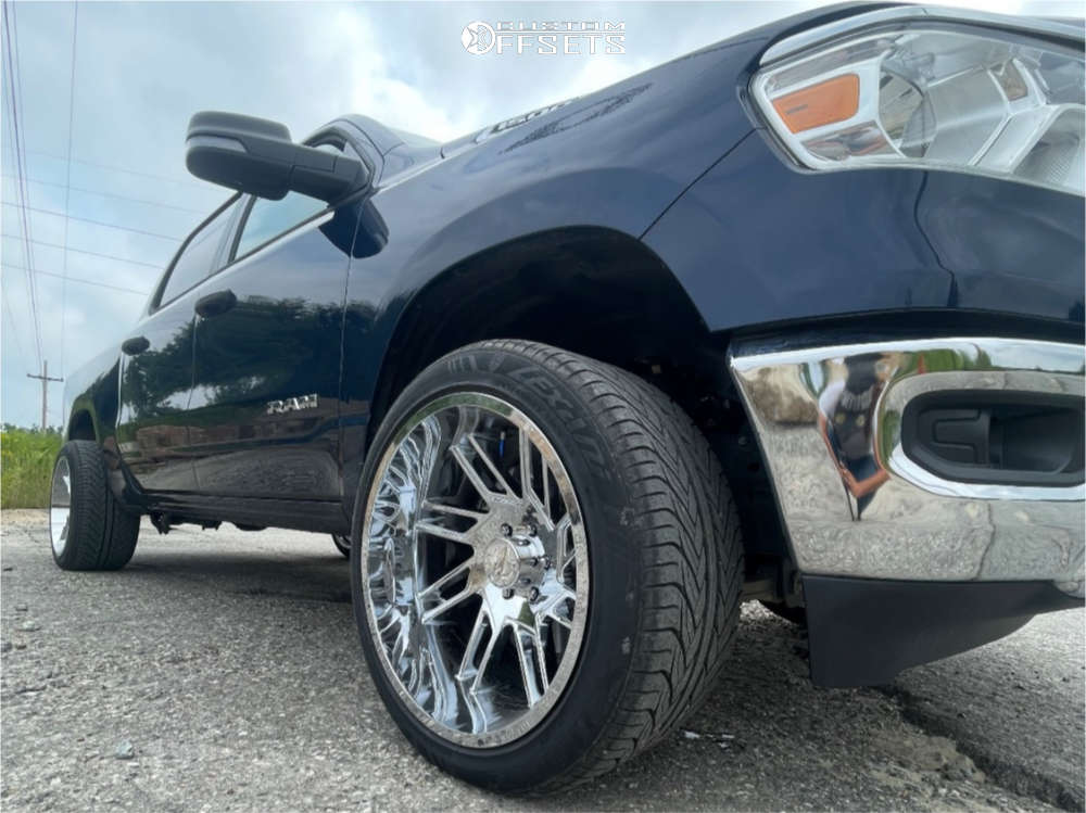 2024 Ram 1500 with 22x12 -51 ARKON OFF-ROAD Davinci and 305/40R22 ...
