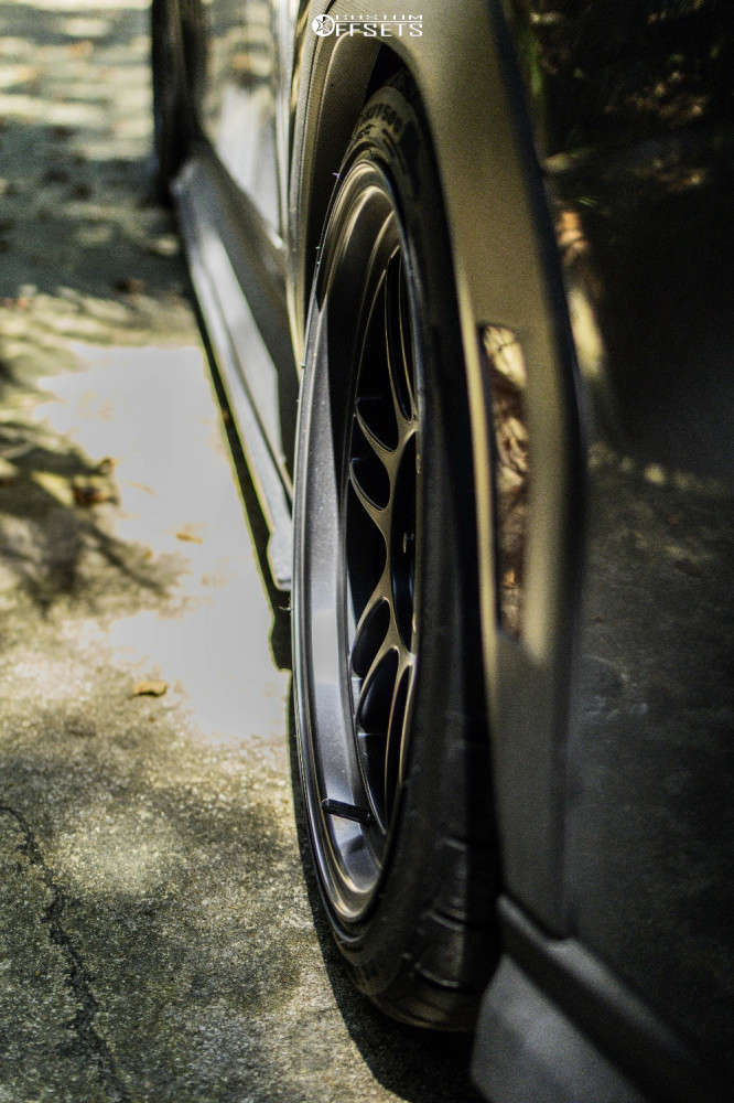 2023 Subaru WRX with 18x9.5 38 Enkei Rpf1 and 255/35R18 Firestone ...