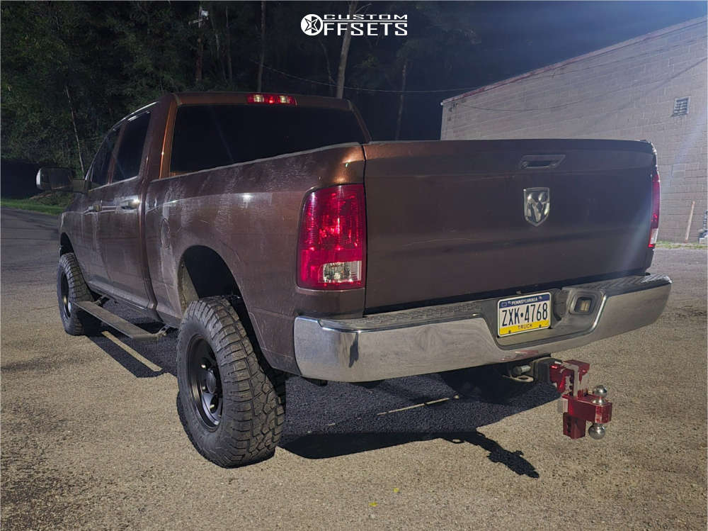 2013 Ram 2500 with 18x9 0 Alloy Ion 171 and 295/70R18 RBP Repulsor RT ...