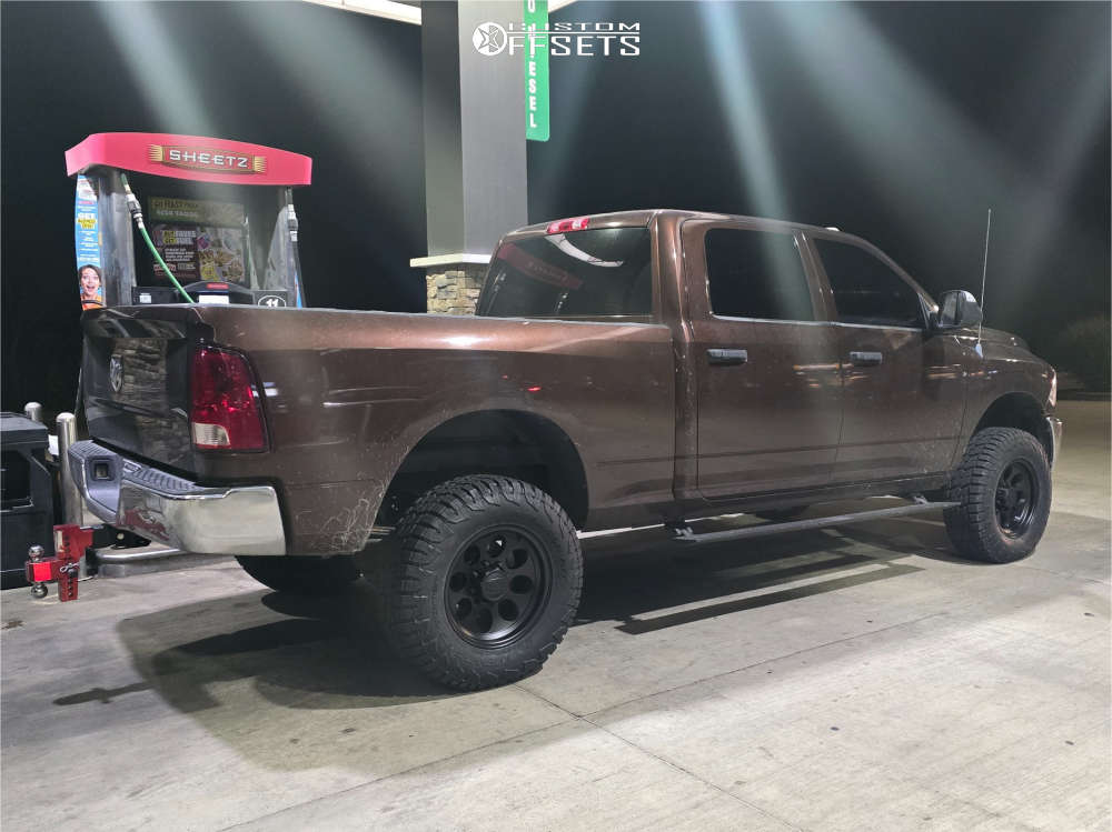 2013 Ram 2500 with 18x9 0 Alloy Ion 171 and 295/70R18 RBP Repulsor RT ...