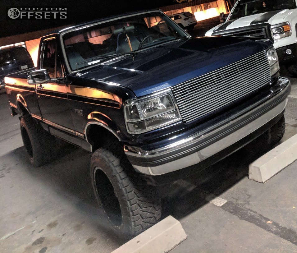 1995 Ford F-150 with 20x12 -44 Gima Overdrive and 33/12.5R20 Nitto ...