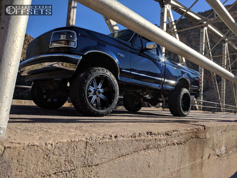 1995 Ford F-150 with 20x12 -44 Gima Overdrive and 33/12.5R20 Nitto ...