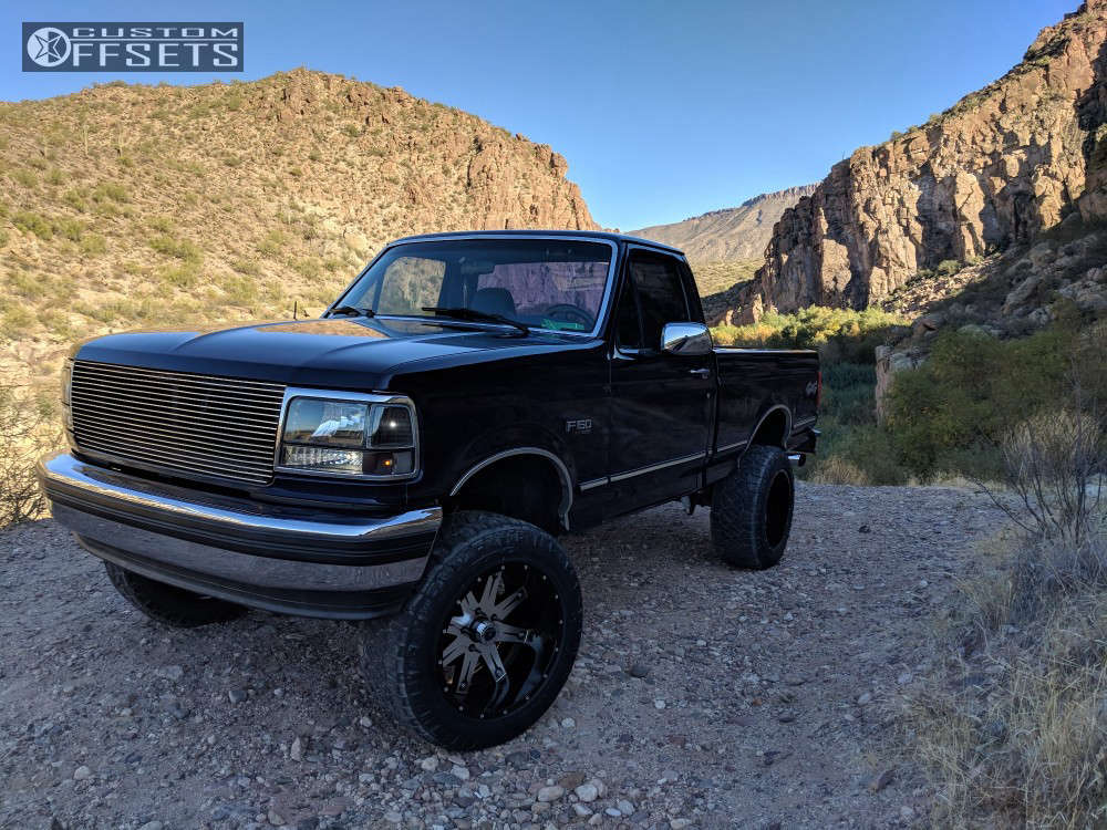 1995 Ford F-150 with 20x12 -44 Gima Overdrive and 33/12.5R20 Nitto ...