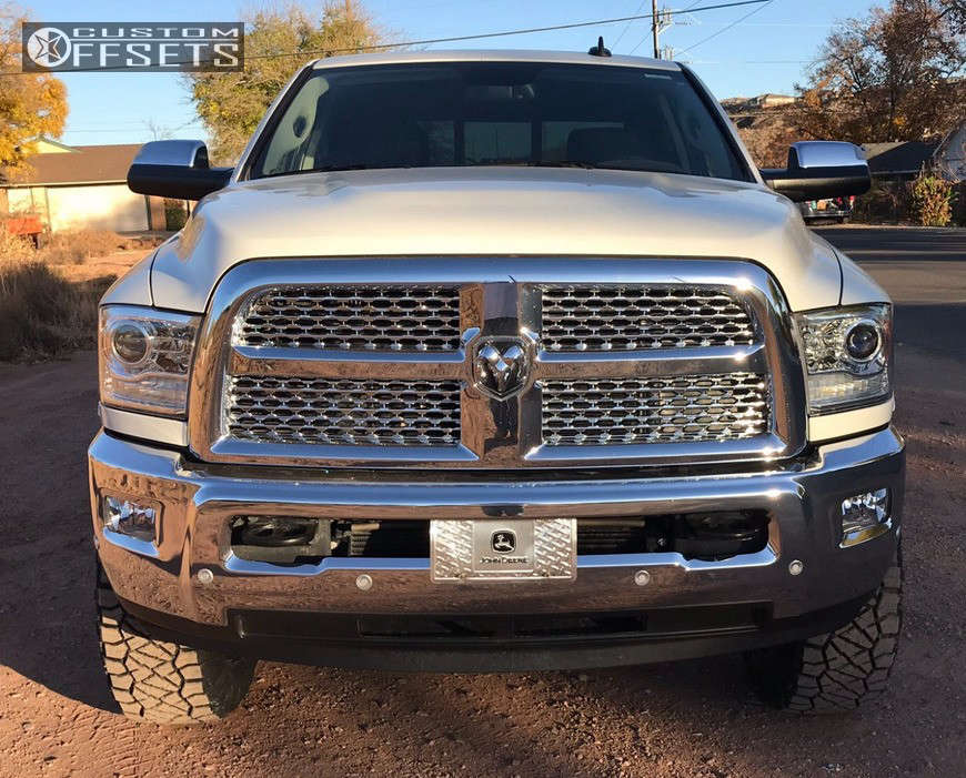 2016 Ram 3500 with 20x9 0 Raceline Shift and 295/65R20 Nitto Ridge ...