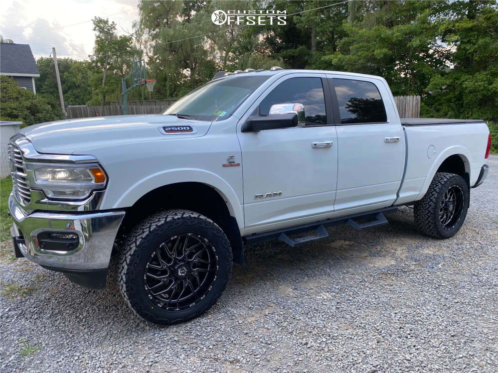 2022 Ram 2500 with 22x10 10 TIS 544bm and 35/12.5R22 Venom Power Terra ...